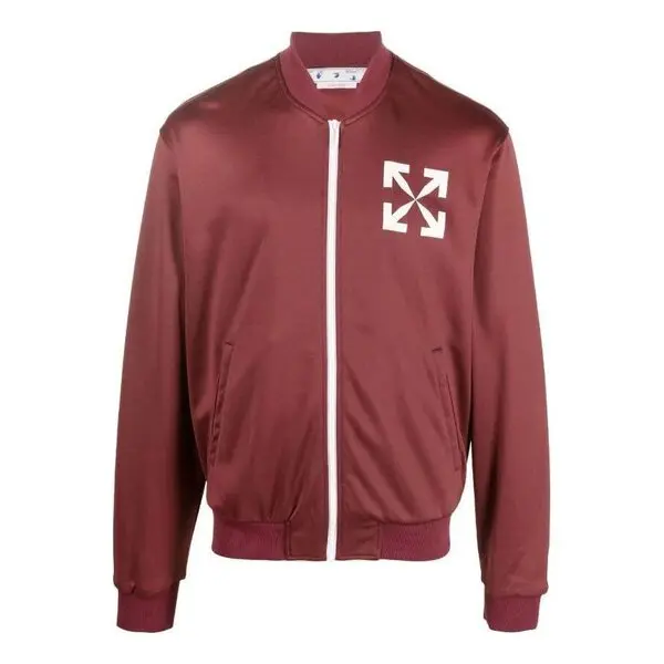 Off-White Fw22 Arrow Pattern Zipper Jacket - Default Colorway