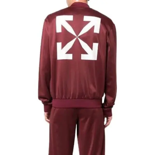 Off-White Fw22 Arrow Pattern Zipper Jacket