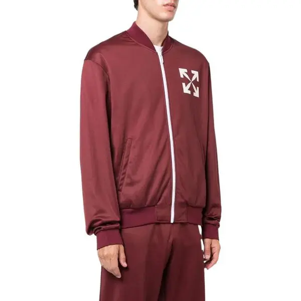 Off-White Fw22 Arrow Pattern Zipper Jacket