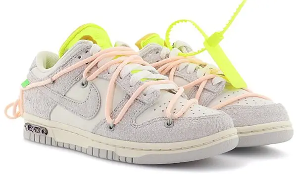 Nike X Off-white Dunk Low "the 50" Lot Of 50 - Gray/white