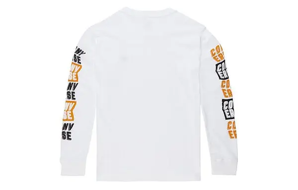 CONVERSE Long-sleeve Applique Logo Tee