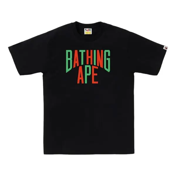A BATHING APE Color Nyc Logo T-shirt 2023 - Black