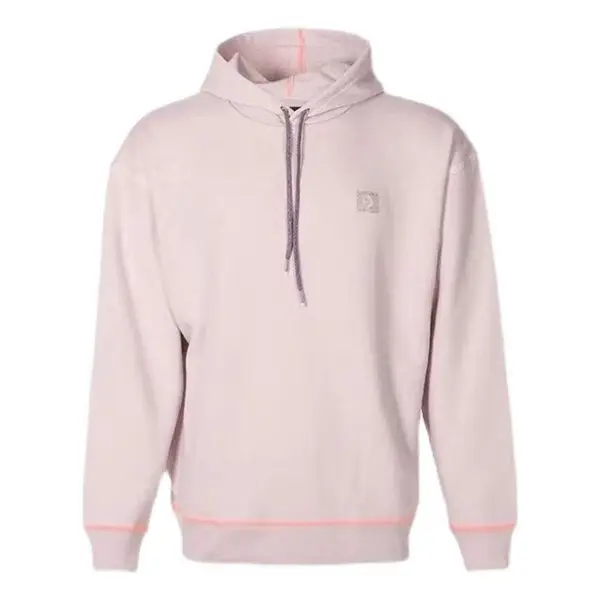 CONVERSE Logo Pullover Hoodie Asia Sizing - Pink