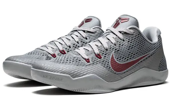 Nike Kobe 11 "lower Merion" Athletic Sneakers - Grey/red