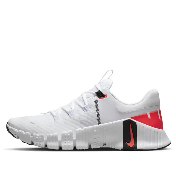 Nike Free Metcon 5 Athletic Sneakers - White/black/red