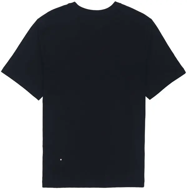 Nike Cartoon Pattern Large Logo Printing Round Neck Casual Short Sleeve Black