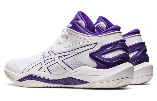 Asics Gelburst 27 Athletic Sneakers - White/purple