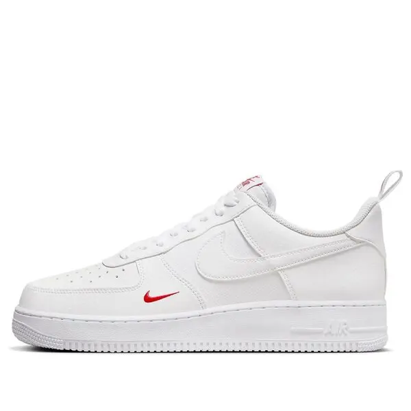 Nike Force 1 '07 Sneakers - White/university Red