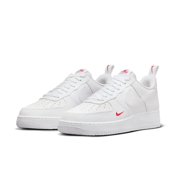 Nike Force 1 '07 Sneakers - White/university Red