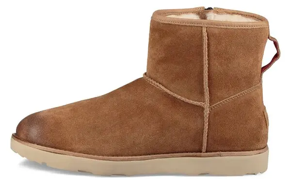 UGG Classic Mini Zip Waterproof Boots - Brown