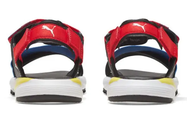 PUMA Js Trail Sandal - Black/blue/white