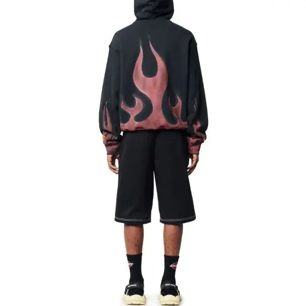 Heron Preston Heron Times Flames" Hoodie
