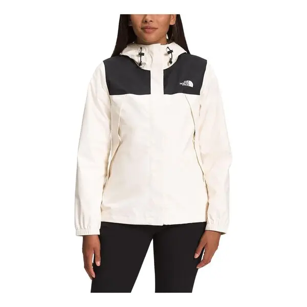 The North Face Antora Waterproof Jacket - White