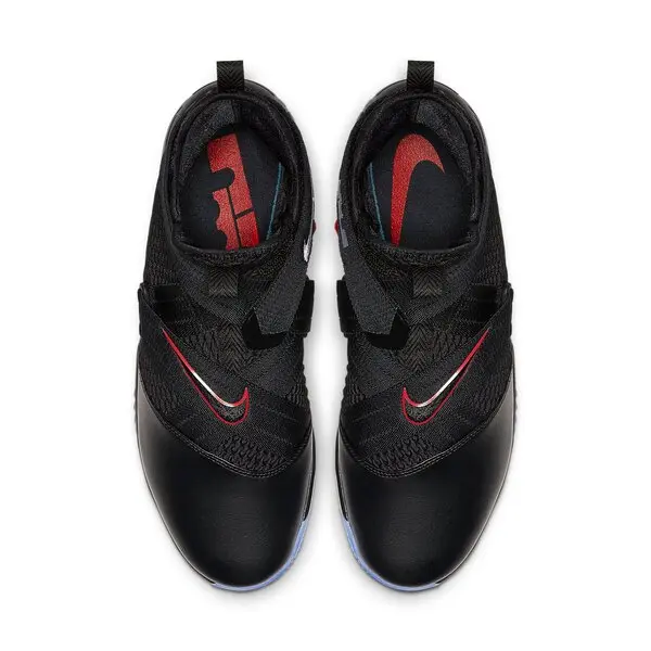Nike Lebron Soldier 12 Flyease Athletic Sneakers - Black/red