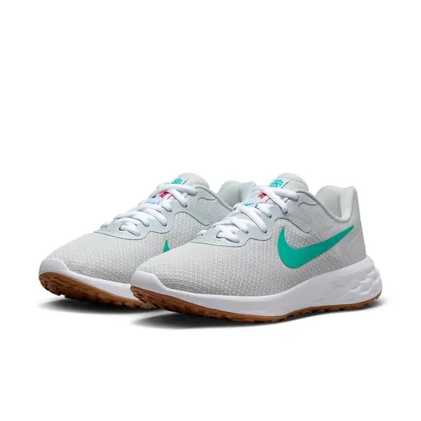 Nike Revolution Sneakers - Light Grey/teal