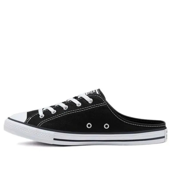 CONVERSE Chuck Taylor All Star Dainty Mule Slip Sneakers - Black