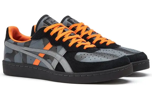 Onitsuka Tiger Gsm Sneakers - Black/grey/orange