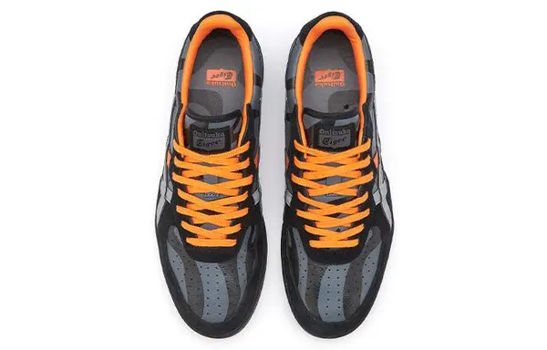 Onitsuka Tiger Gsm Sneakers - Black/grey/orange