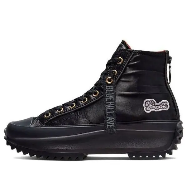CONVERSE Run Star Hike Platform High Top Sneakers - Black