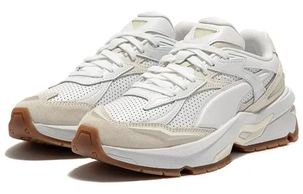 PUMA Nano Dunes Low Top Sneakers - White/gray