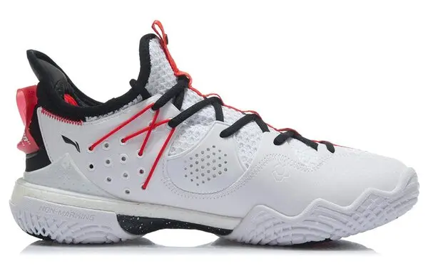 LI-NING Halberd 3 Athletic Sneakers - Black/white/red