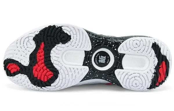 LI-NING Halberd 3 Sneakers - Black/white/red