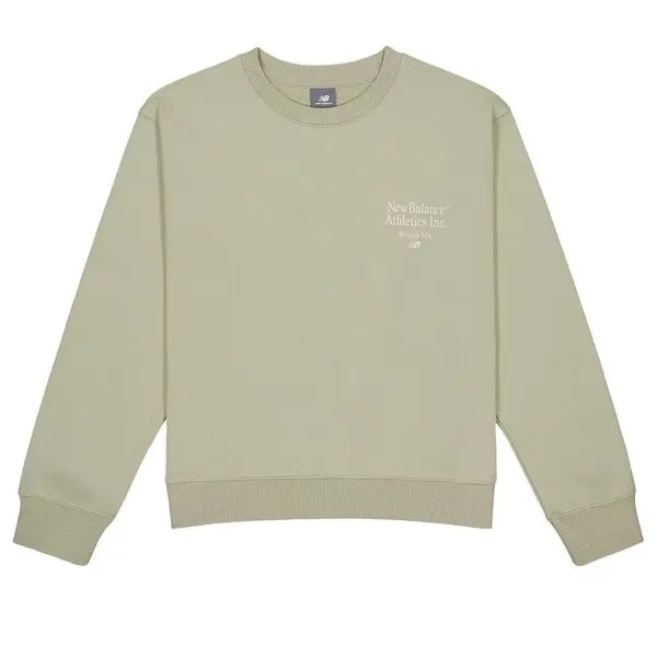 NEW BALANCE Nbx Crew Neck Sweatshirt - Olive Green