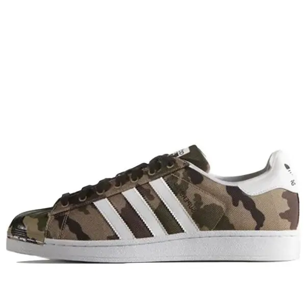 Adidas Originals Superstar Camouflage Sneakers - Green