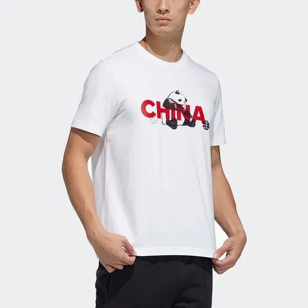 Adidas Graphic Panda Crewneck T-shirt