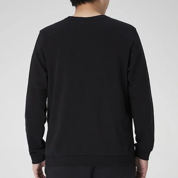 Adidas Round Neck Casual Pullover With Long Sleeves