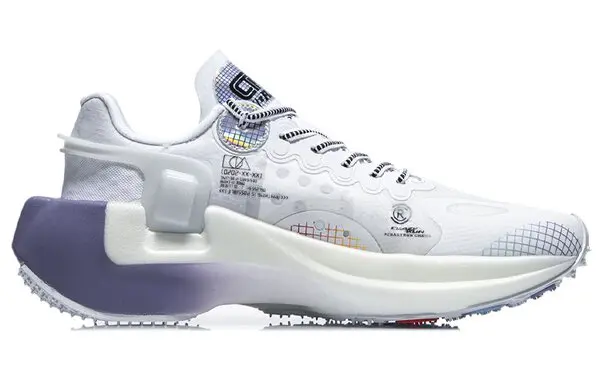 LI-NING Wind Ranger Essential Sneakers - White/blue