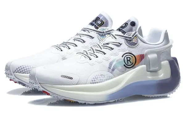 LI-NING Wind Ranger Essential Sneakers - White/blue