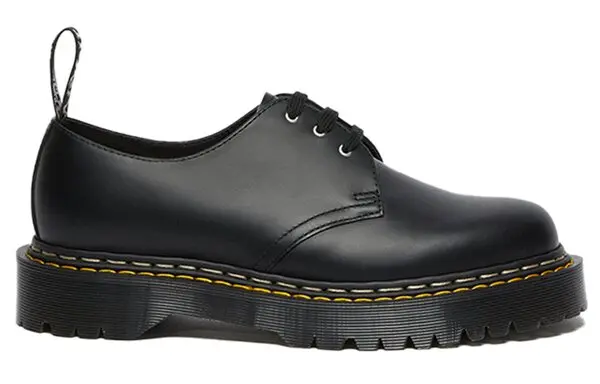 Dr. Martens 1461 Bex Ds Ro X Rick Owens Lace Up Platform Shoes - Black