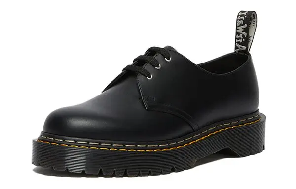Dr. Martens 1461 Bex Ds Ro X Rick Owens Lace Up Platform Shoes - Black