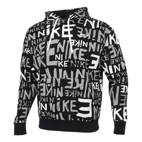 Nike Club Pullover Hoodie With Graphic Print