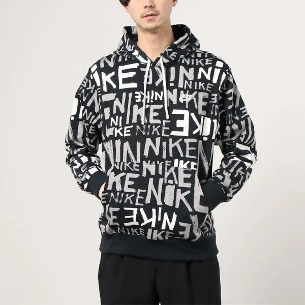 Nike Club Pullover Hoodie With Graphic Print