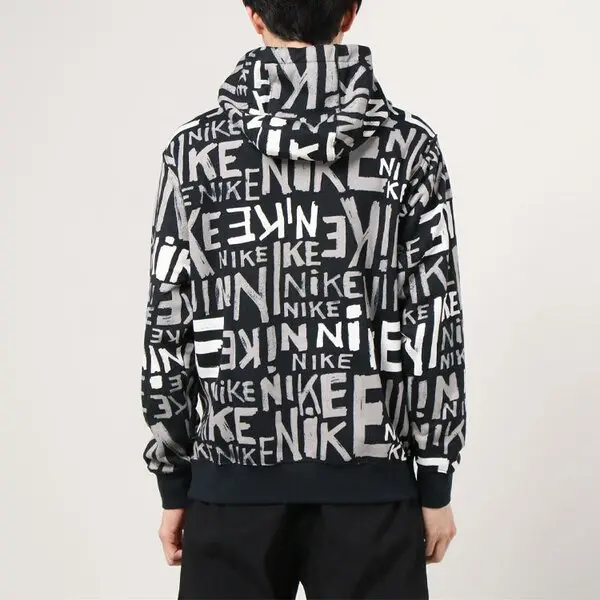 Nike Club Pullover Hoodie With Graphic Print