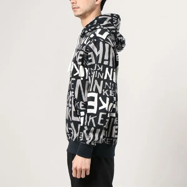 Nike Club Pullover Hoodie With Graphic Print