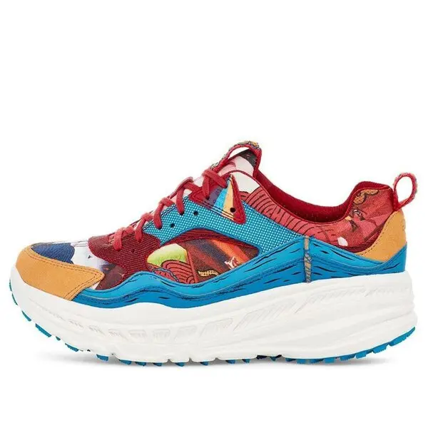 UGG Ca805 "blue" Sneakers - Blue/red/orange