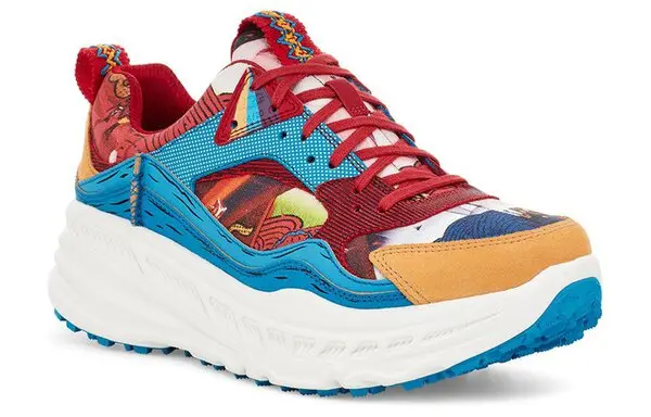 UGG Ca805 "blue" Sneakers - Blue/red/orange