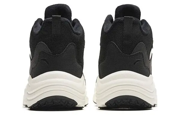 ANTA Life Series High Top Sneakers - Black/white
