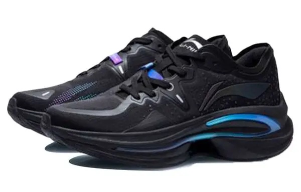 LI-NING Wushi 5s Mono Athletic Sneakers - Black/blue