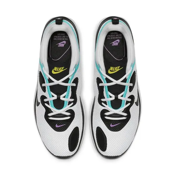 Nike Acmi "white Aurora Green" Athletic Sneakers - Black/white