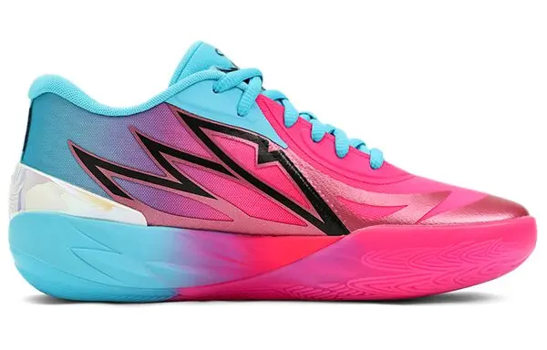 PUMA Mb.02 Lamelo Ball 'imbalance' High-top Sneakers - Pink/blue