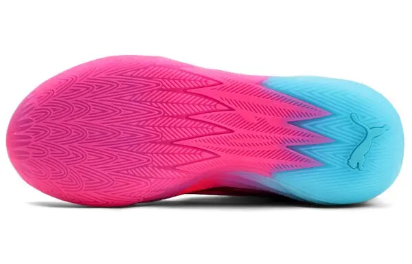 PUMA Mb.02 Lamelo Ball 'imbalance' High-top Sneakers - Pink/blue