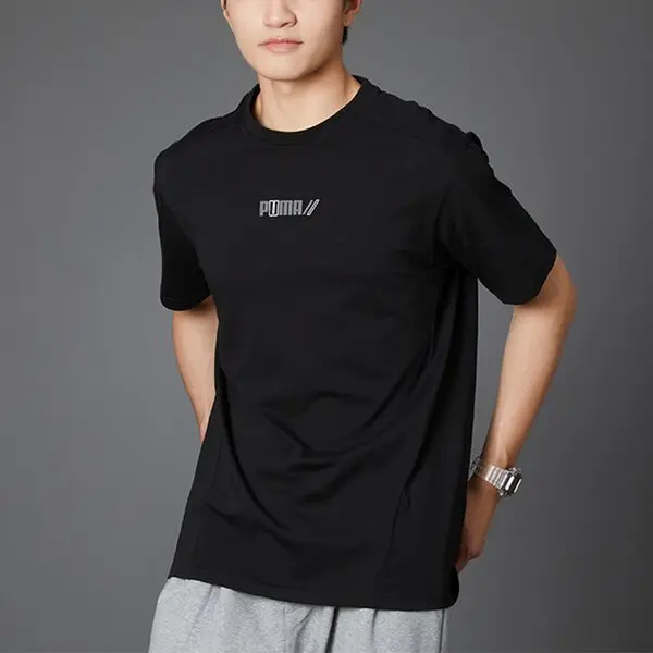 PUMA Rad/cal Tee 'black Grey - Black/grey