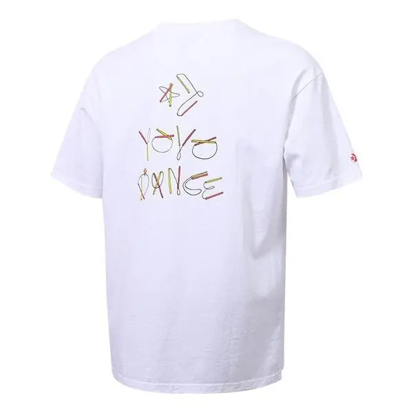 CONVERSE Yoyo Graphic Tee Asia Sizing - White