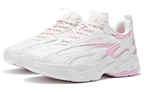 LI-NING Meteor Arls012-4 Retro Shock-absorbing Sneakers - Default Colorway