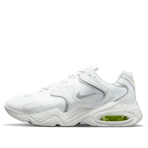 Nike Max 2x " Metallic Silver" Sneakers - White