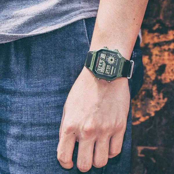 Casio G-shock Quartz Digital Watch With 10-year Battery Life